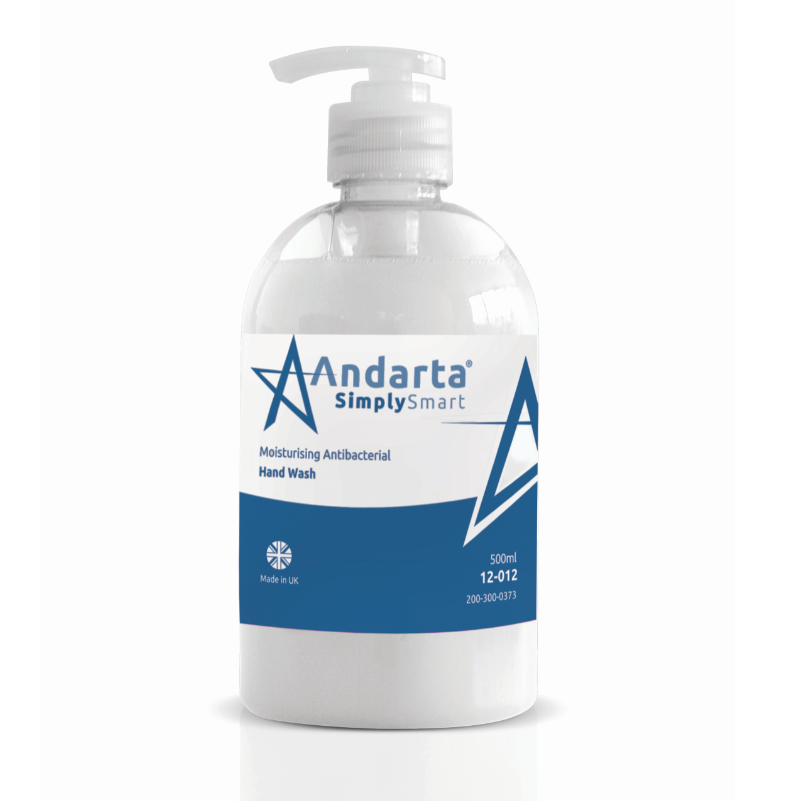 Andarta Anti Bac Hand Soap Pump Bottle (12x500ml)